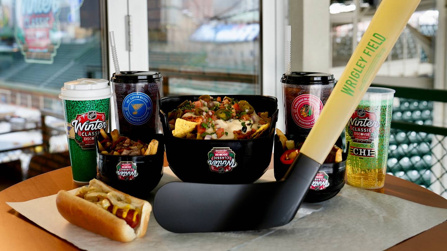 2024 Winter Classic at Wrigley Field menu offers a twist on a classic ...