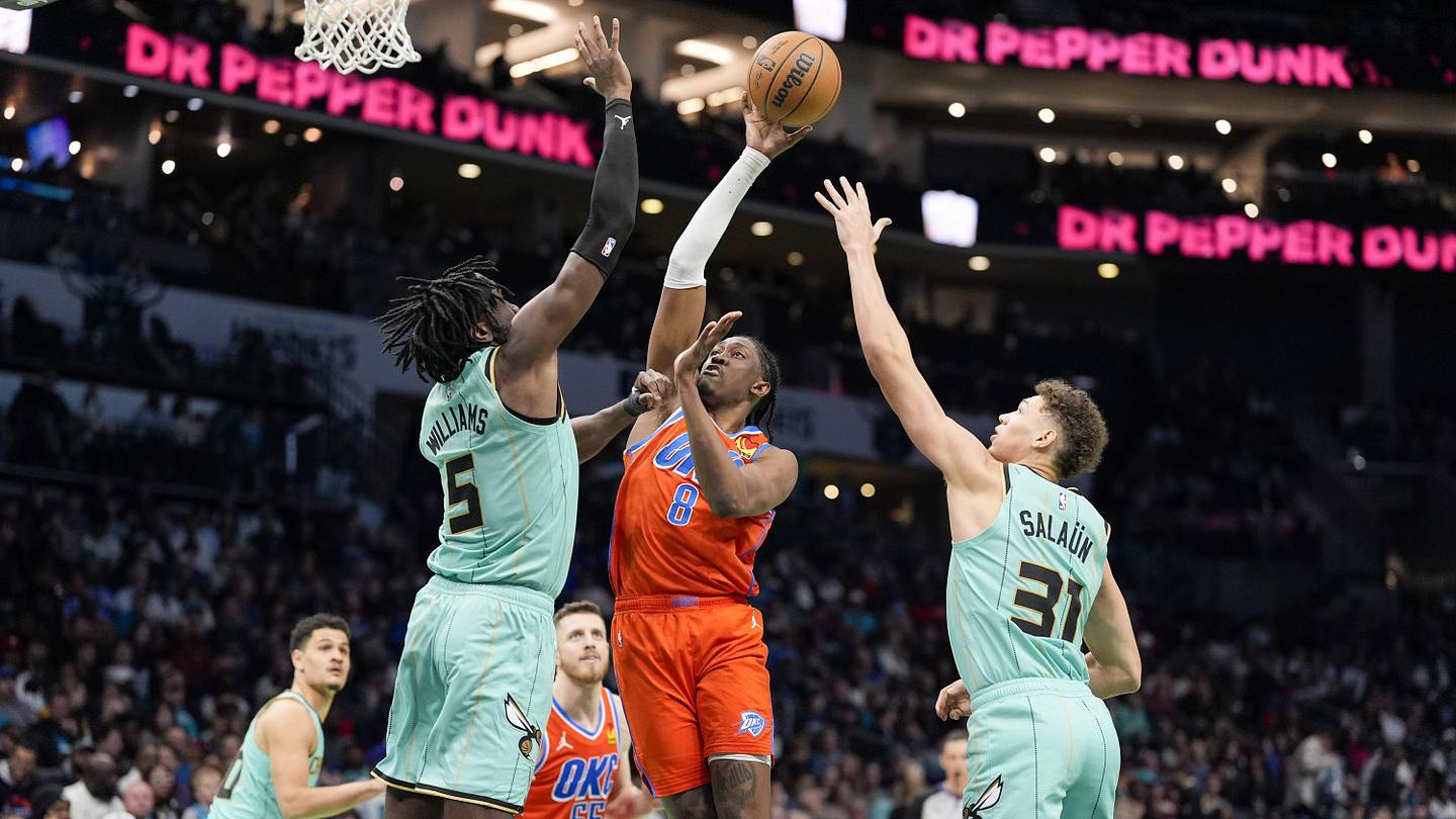 Charlotte Hornets swap second-round picks with Oklahoma City Thunder in ...