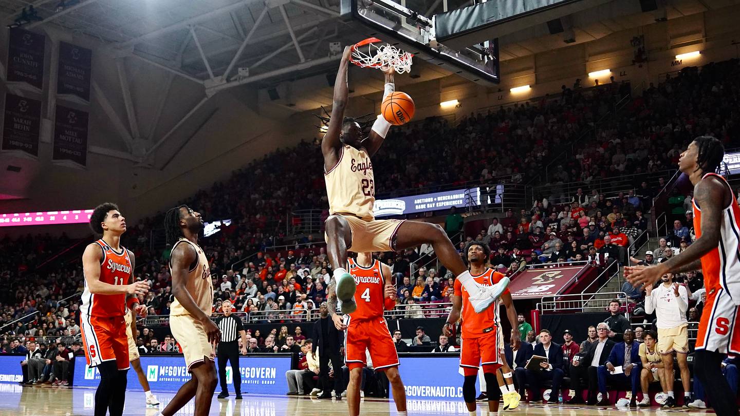 Boston College Men's Basketball's Home Overtime Win Over Syracuse in ...