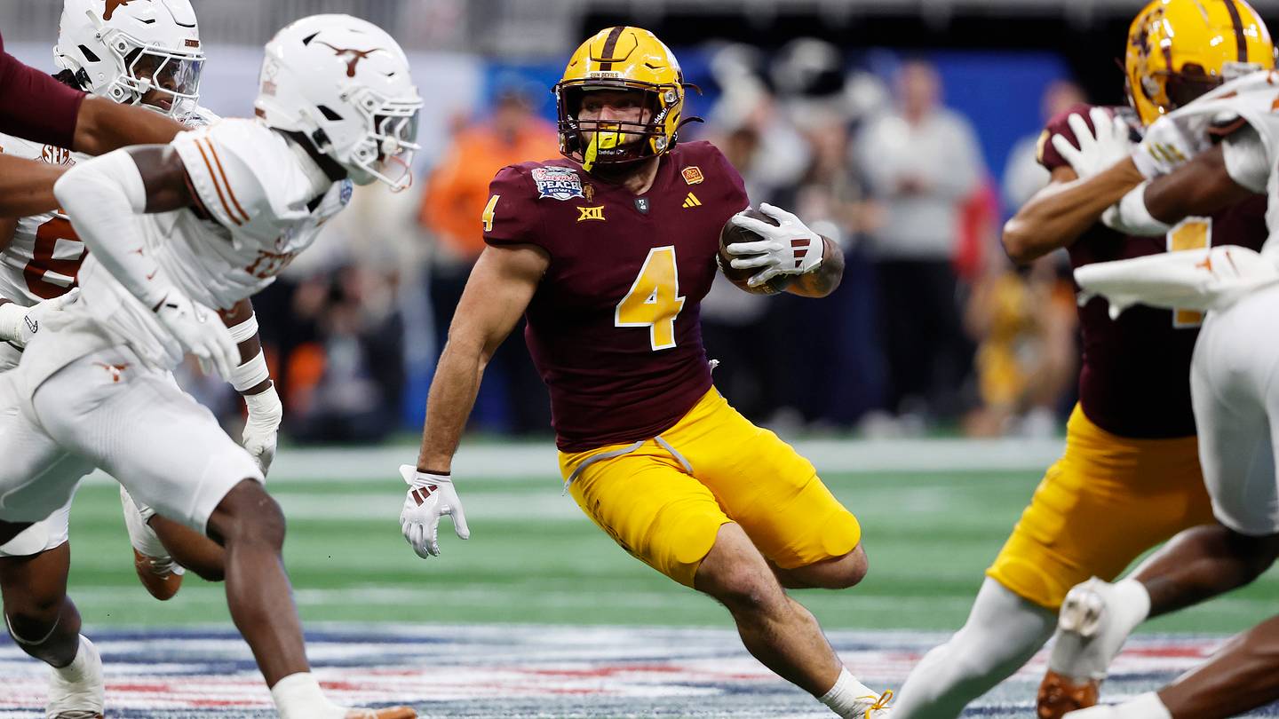 Sun Devils find out early why they're underdogs vs. Longhorns in Peach Bowl