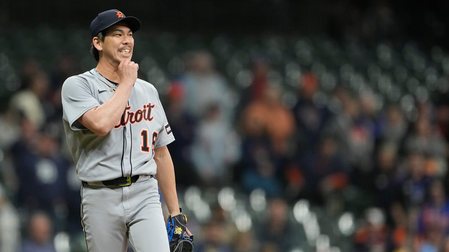 Former Tigers pitcher Kenta Maeda waves white flag on MLB career with ...