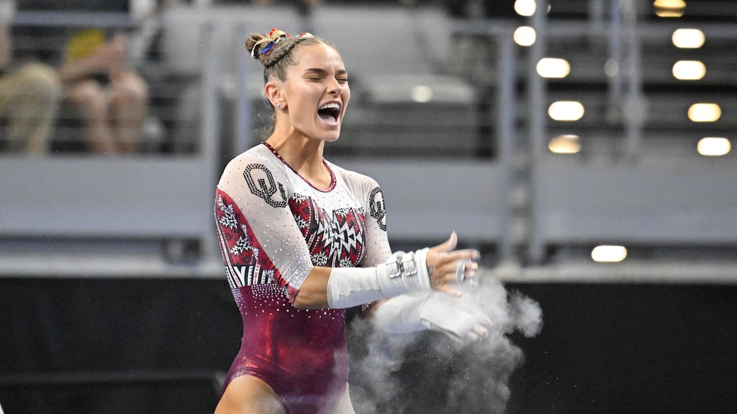 Oklahoma advances to another NCAA Women's Gymnastics Championships final