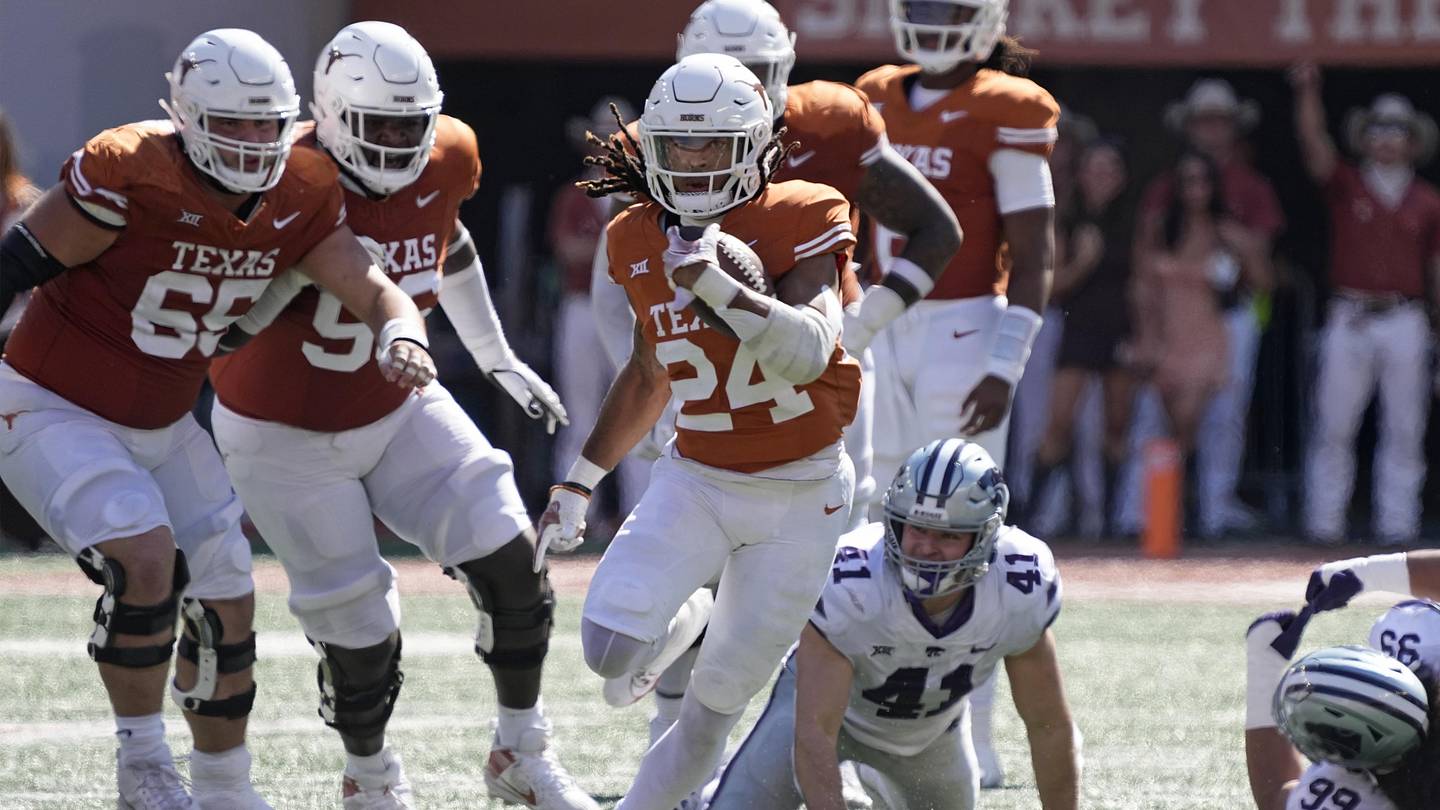 Carolina Panthers Pick Texas Longhorns RB Jonathon Brooks No. 46 ...