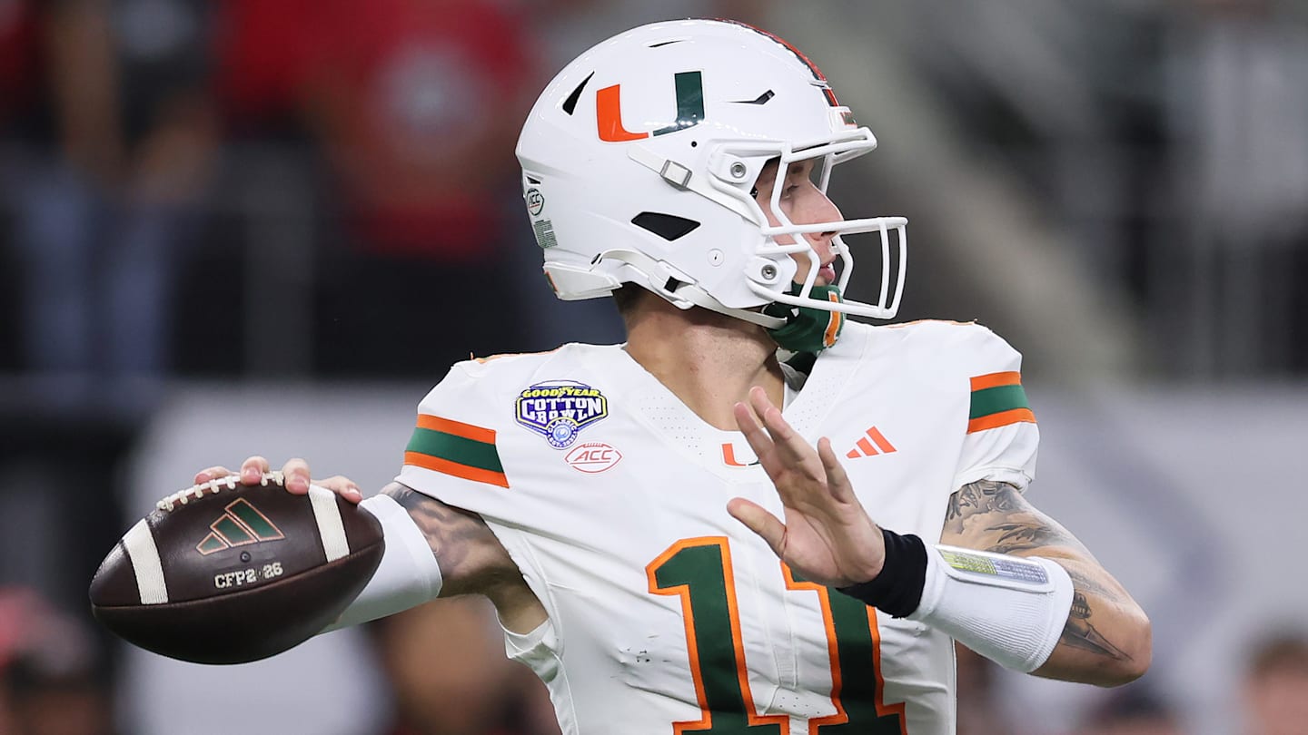 Mario Cristobal delivers awesome Carson Beck quote after Miami stunned ...