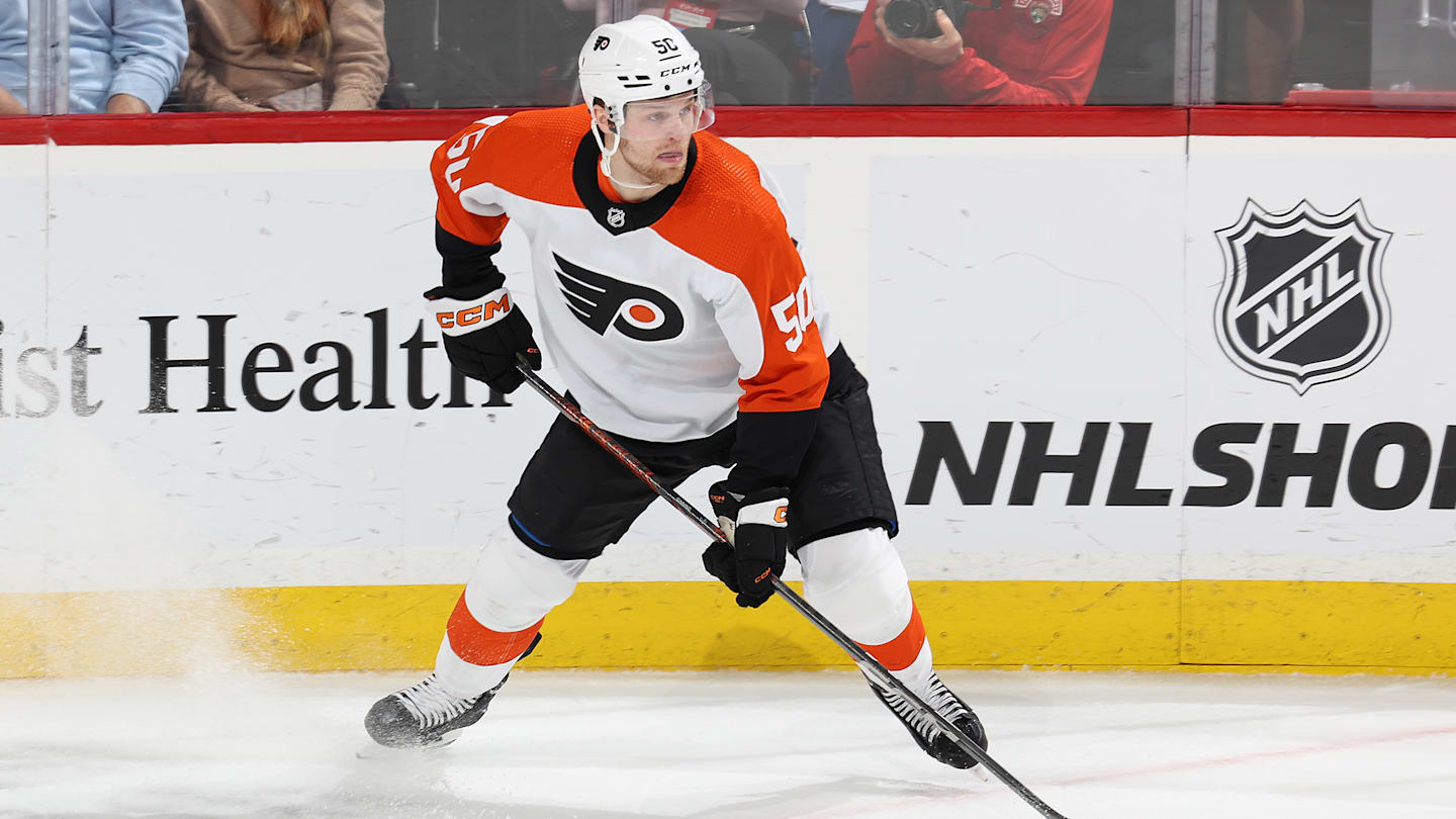 Flyers re-sign Adam Ginning to two-year contract
