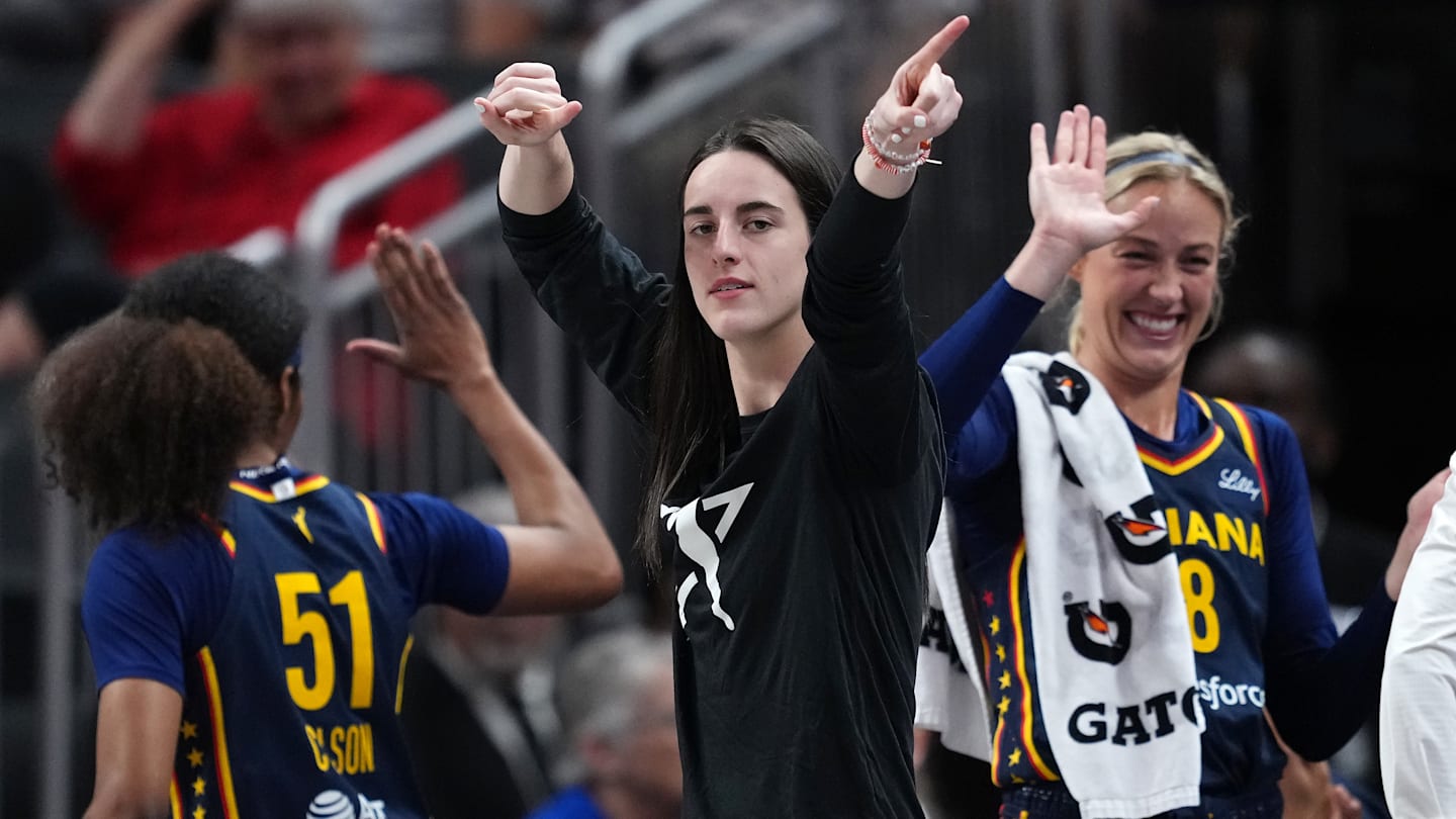 Nike immortalizes Caitlin Clark with a giant All-Star Game banner on ...