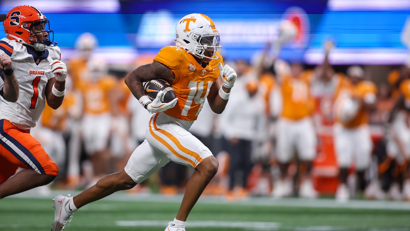 Everything From Tennessee Football WR Braylon Staley After a Win Over ...