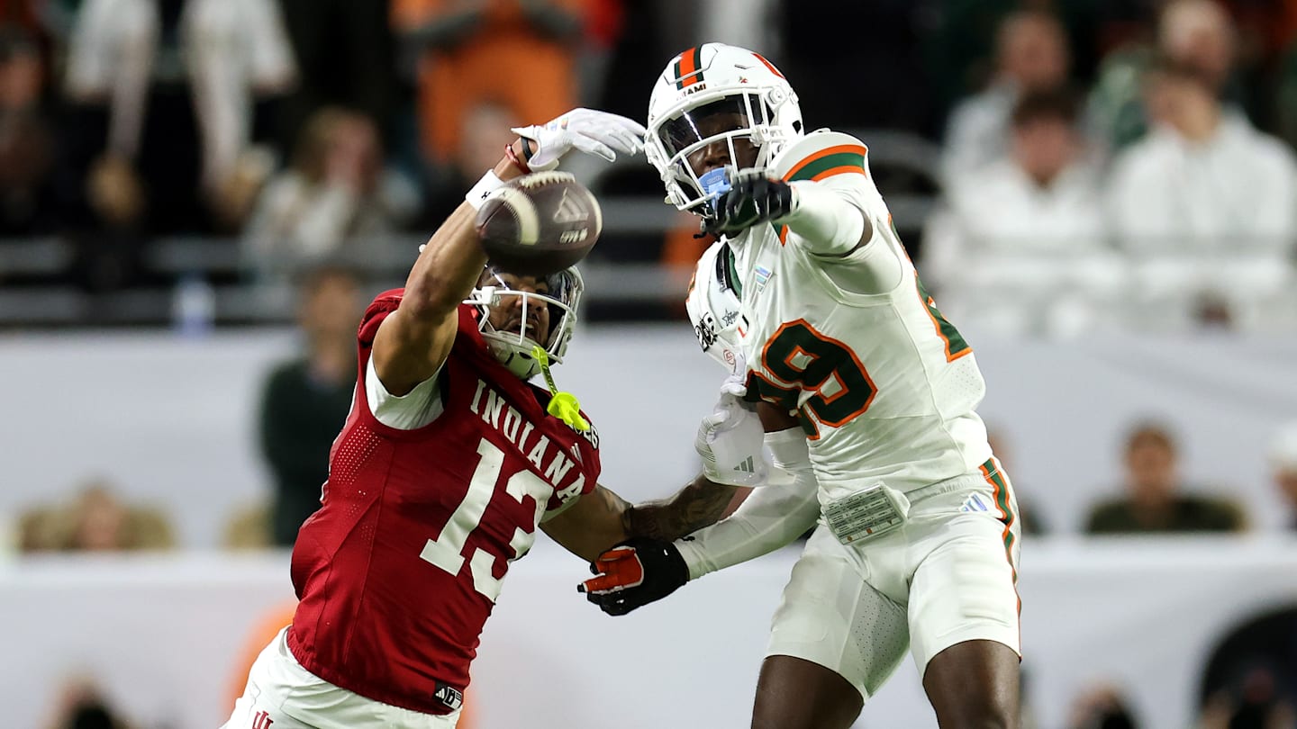 Slow-motion view of controversial Miami pass interference will have ...