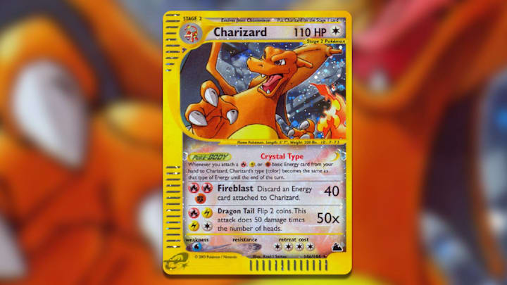 charizard card types