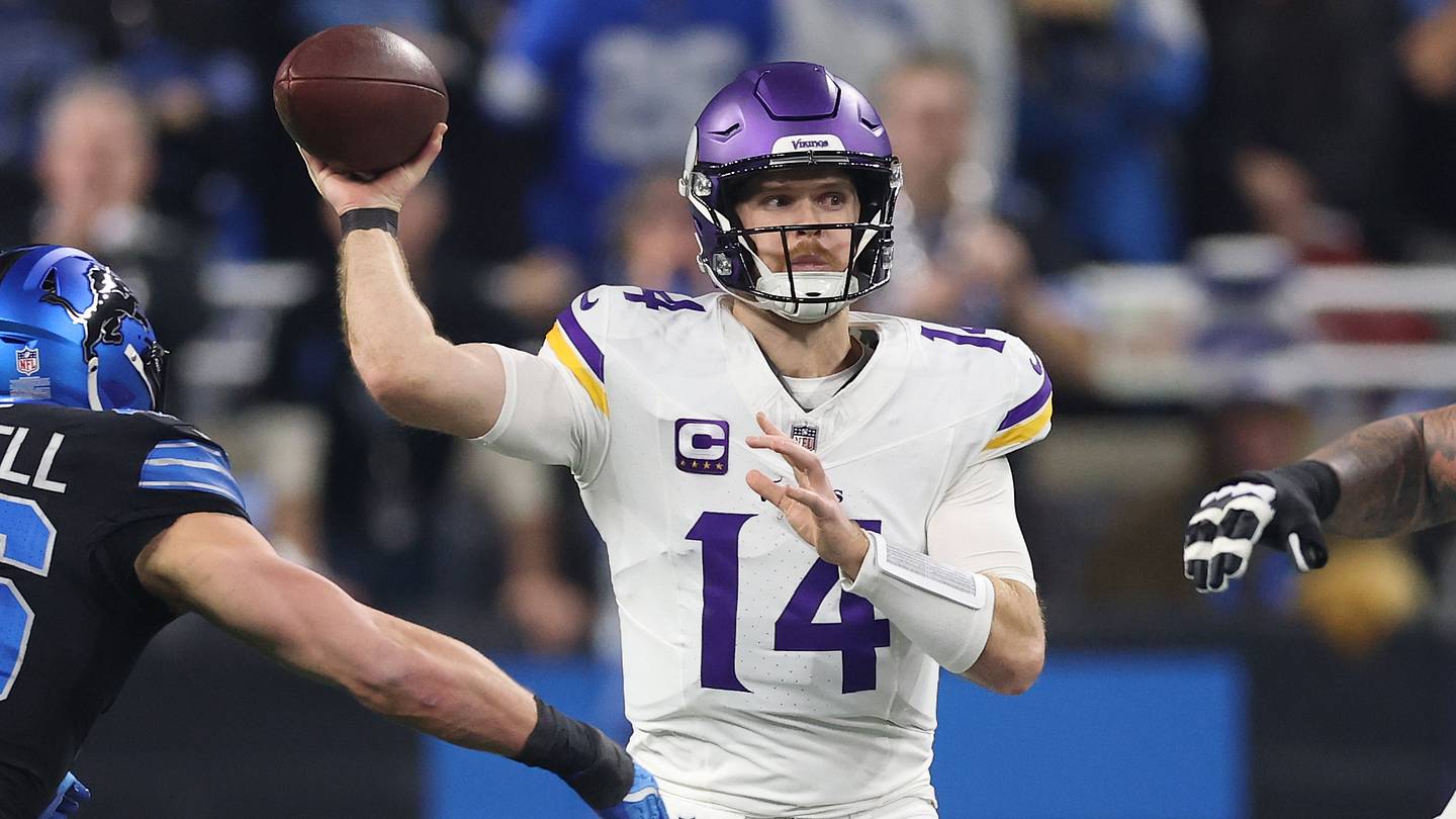 Sam Darnold gives perfect reaction to Vikings disappointing loss to Lions