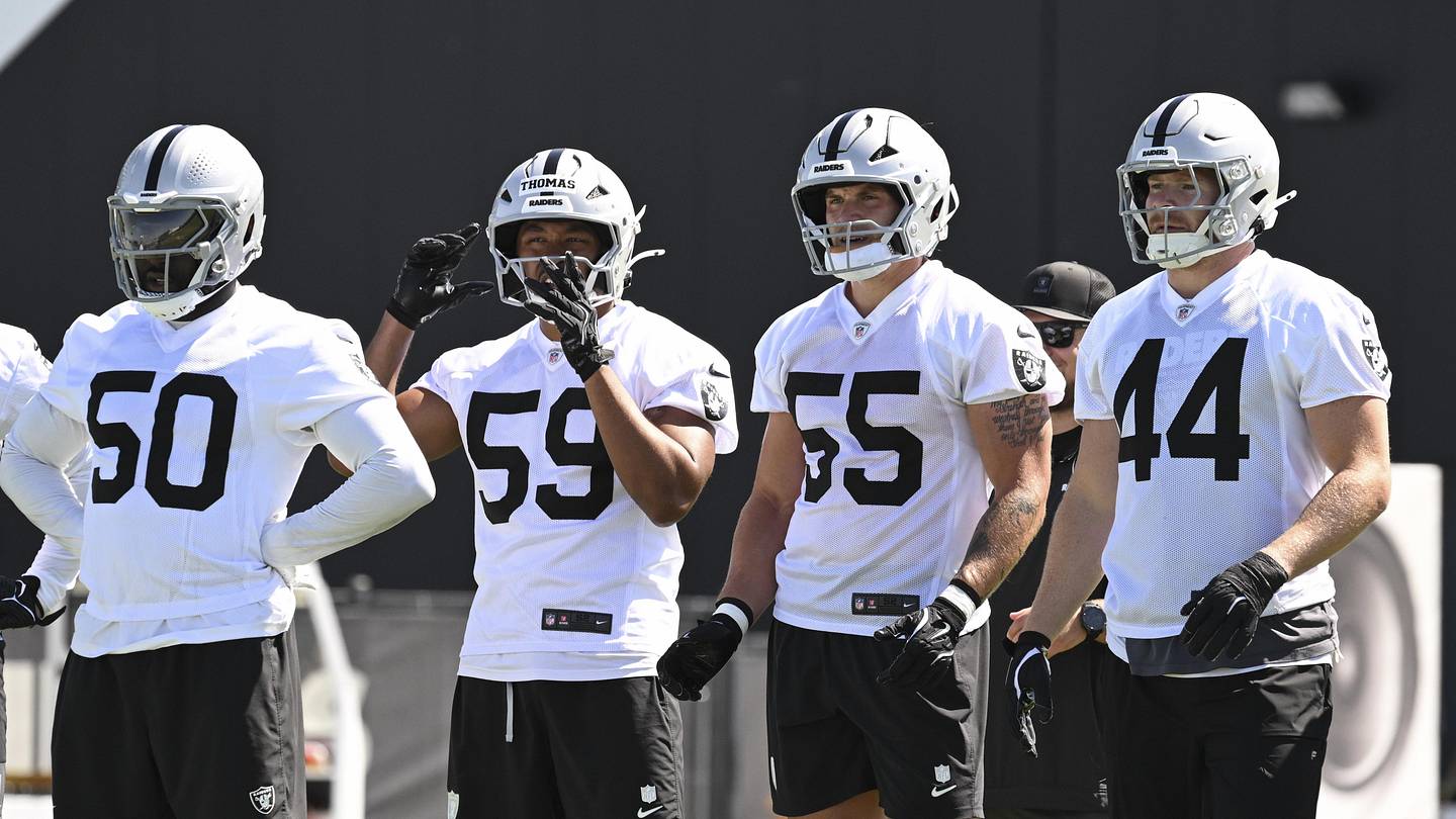 New Faces, Warm Embraces Abound at Raiders' OTAs