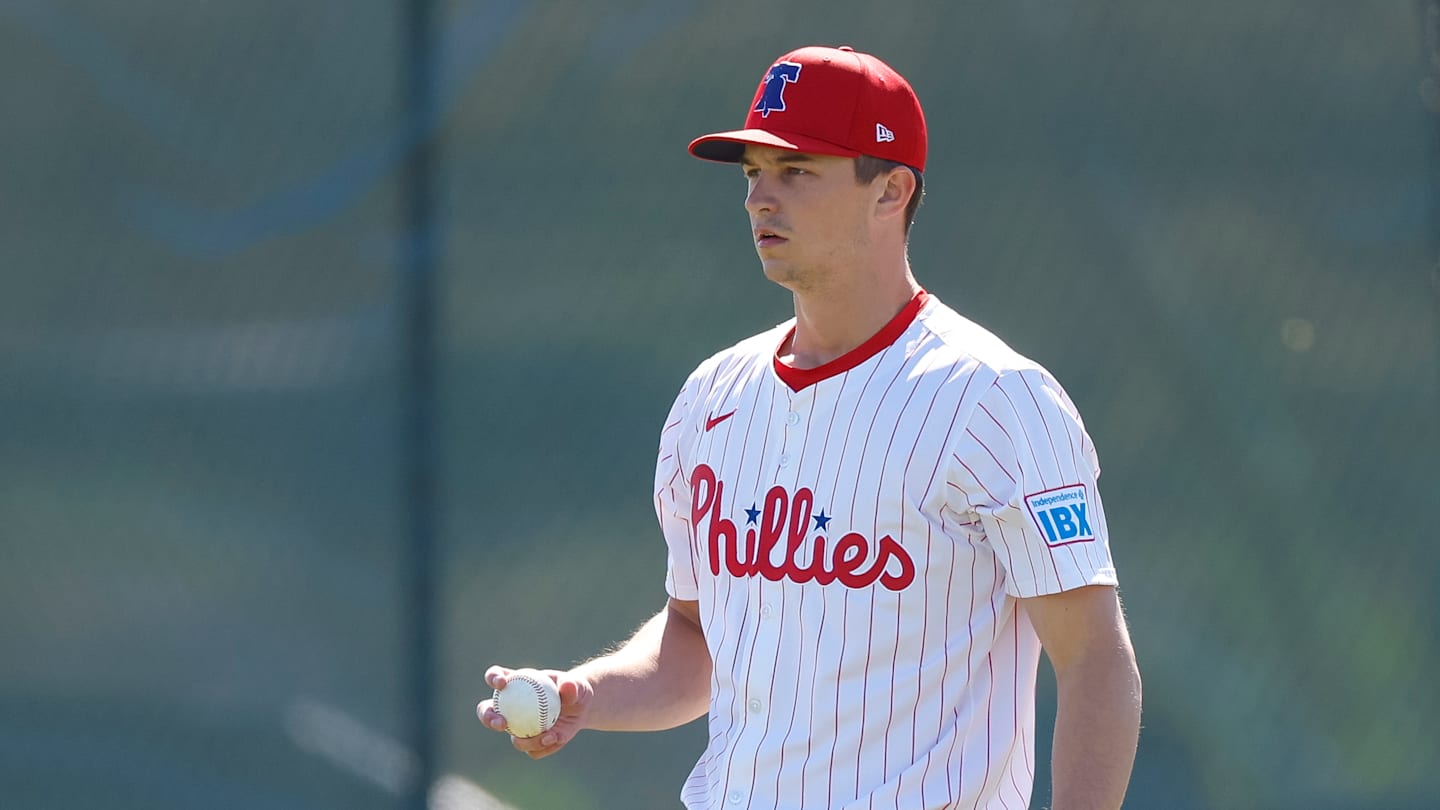 Phillies prospect Mick Abel has heartwarming response to making his MLB ...