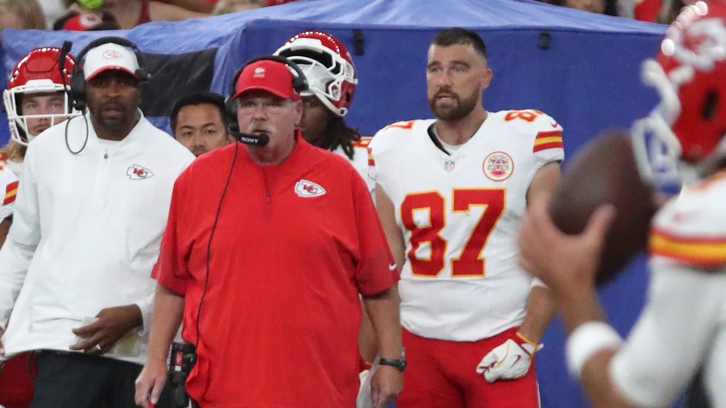 Andy Reid Pours Cold Water on Sideline Altercation with Travis Kelce