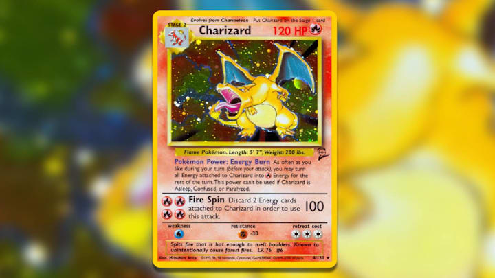 difference in charizard cards