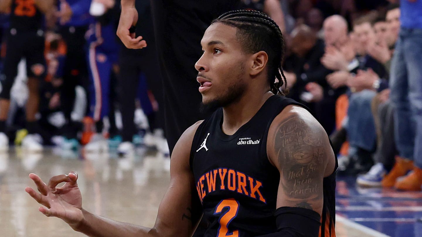 Deuce McBride answered one looming Knicks question in his return