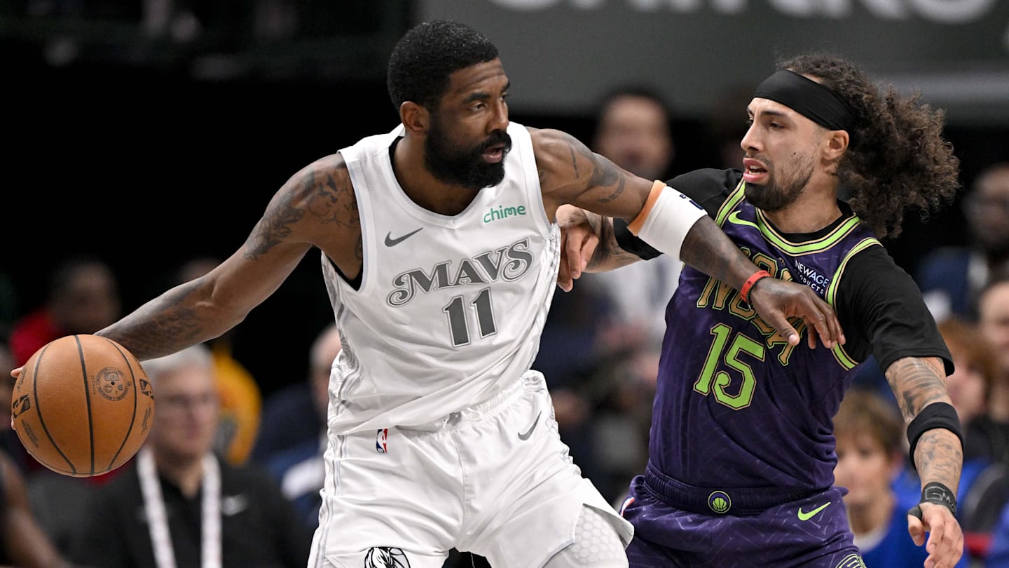 Kyrie Irving's 35 points lifts Mavericks past Pelicans in first game ...