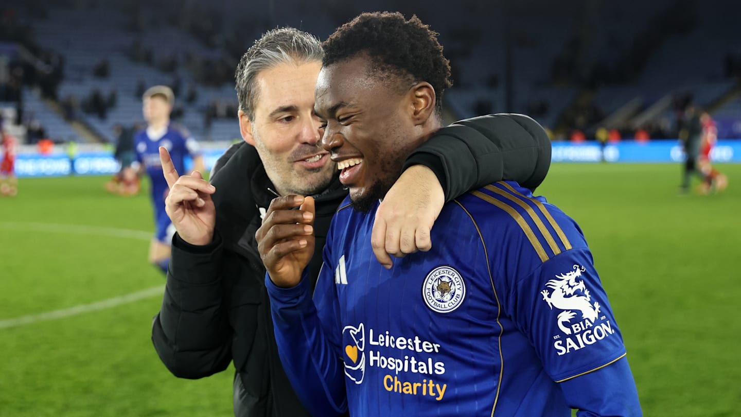 Fatwau talks about that goal as Leicester boss reveals loan plan