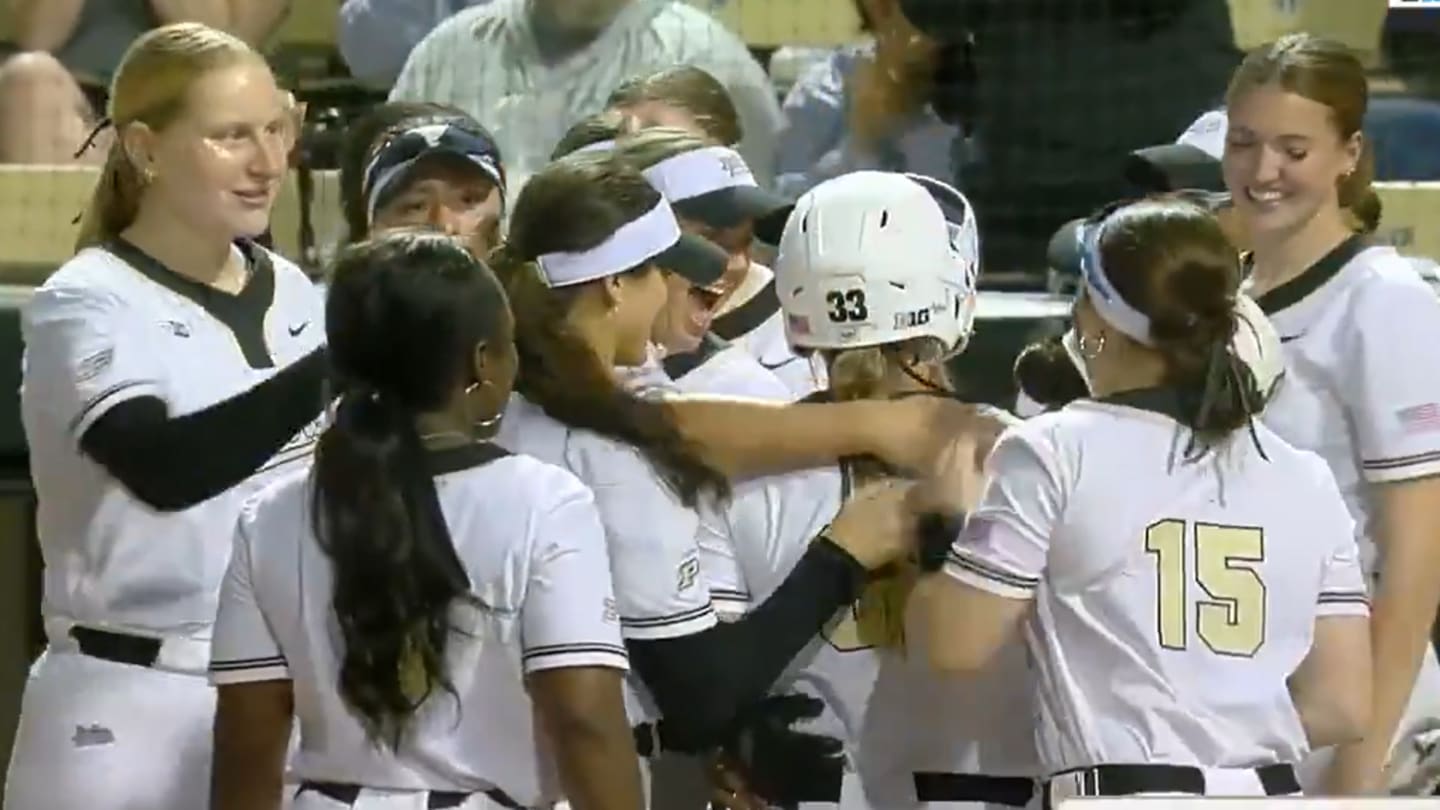 Julia Gossett Powers Purdue Past Northwestern in Big Ten Softball ...