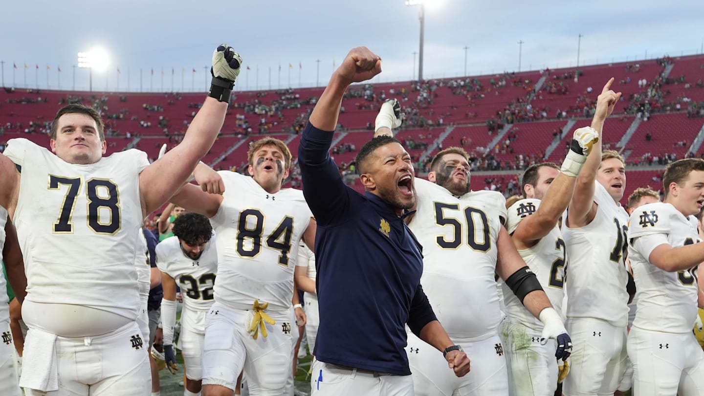 Marcus Freeman doesn’t mince words on the Notre Dame - USC rivalry debate