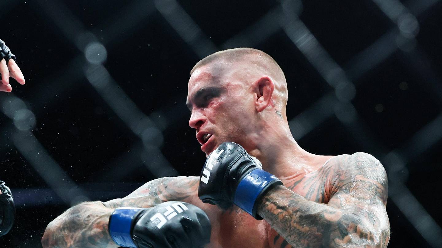 Dustin Poirier bids farewell to MMA after epic UFC 318 war with Max ...