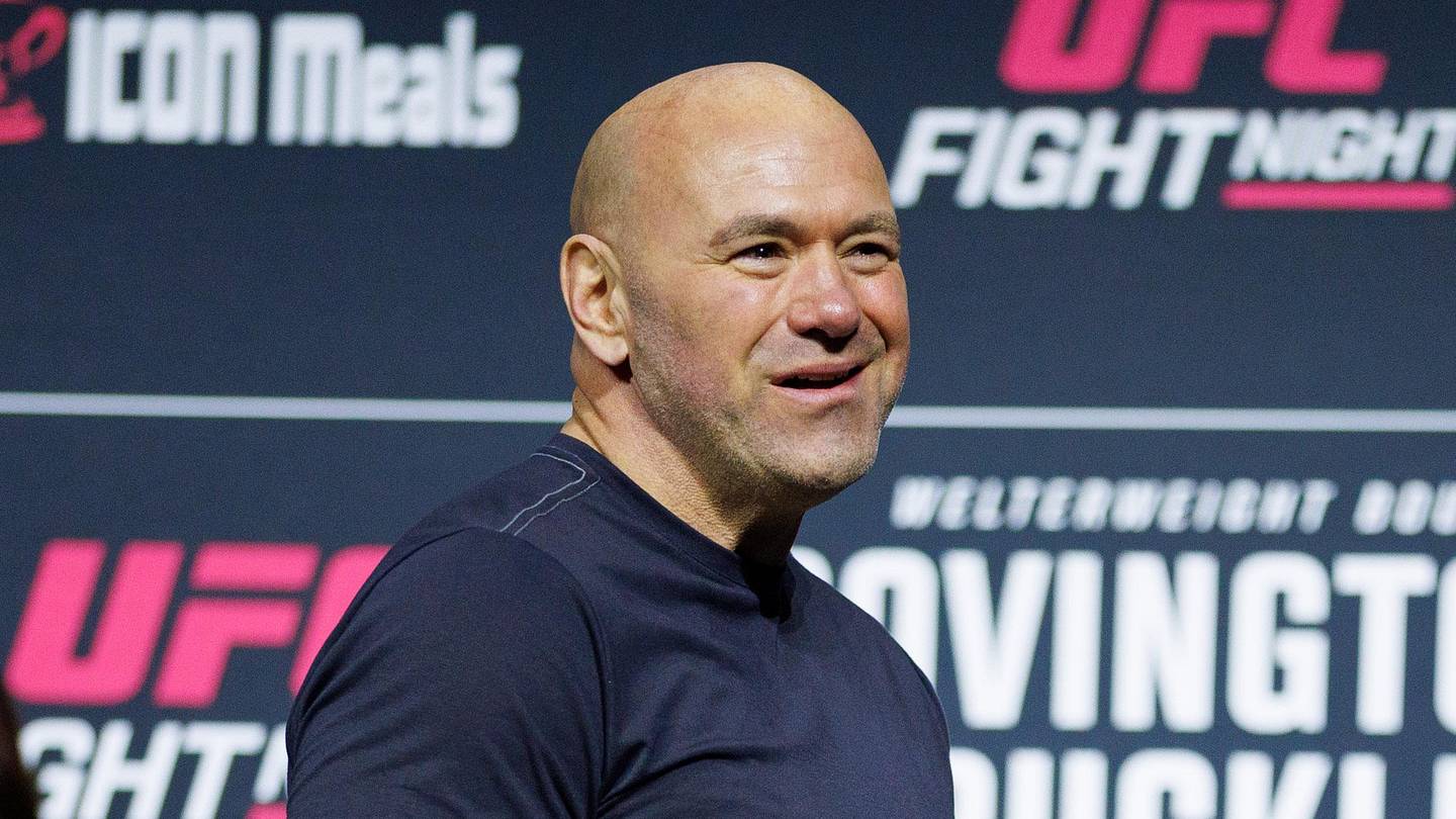 UFC CEO Dana White reacts to controversial Derrick Lewis stoppage