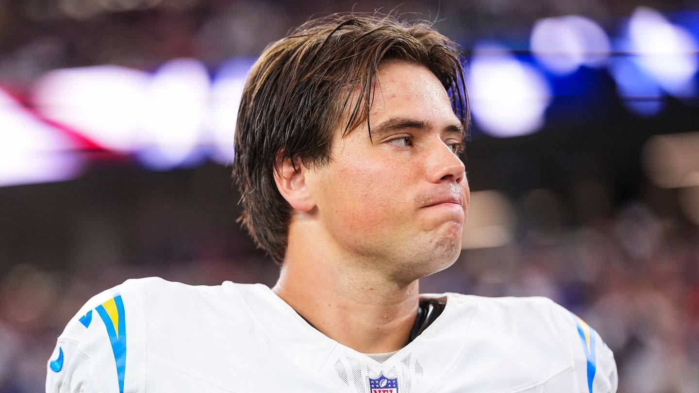 Cameron Dicker succumbs to the kicking ghosts of LA Chargers' past