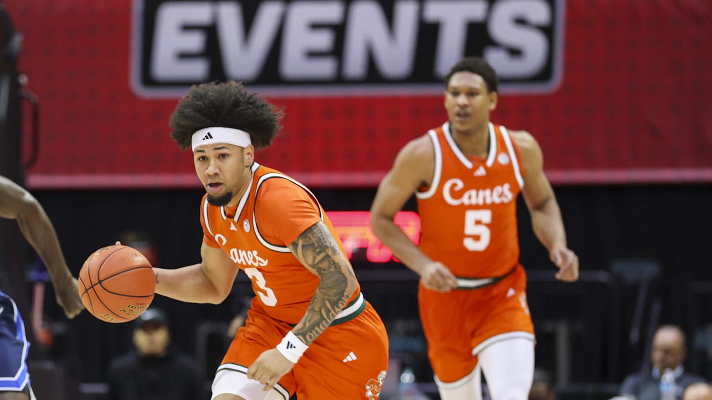 Live Updates As Miami Basketball Takes on Georgetown