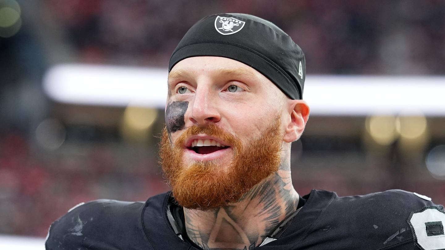 Raiders' Maxx Crosby is licking his chops as Eagles will be without key OL