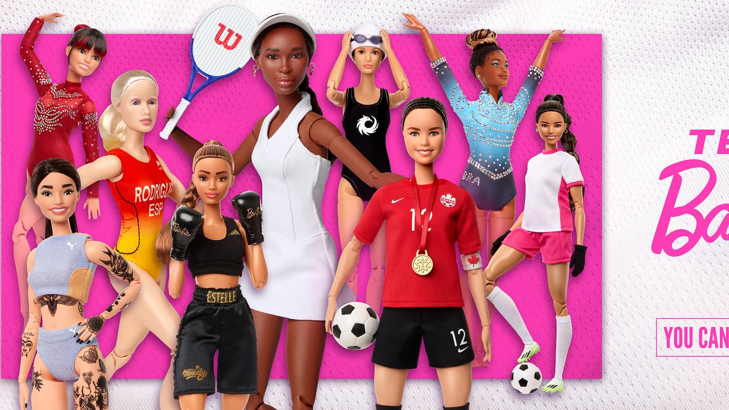 Barbie's Got Her Head In The Game With 65th Anniversary Sports Collection