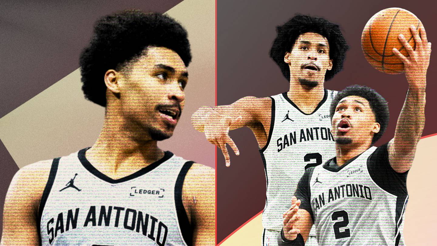 Spurs Rookie Dylan Harper is in the Right Place. He's Growing More ...