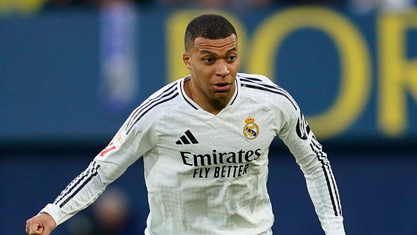 Kylian Mbappe Sets New Record As He Nets First Half Brace For Real Madrid Against Villarreal