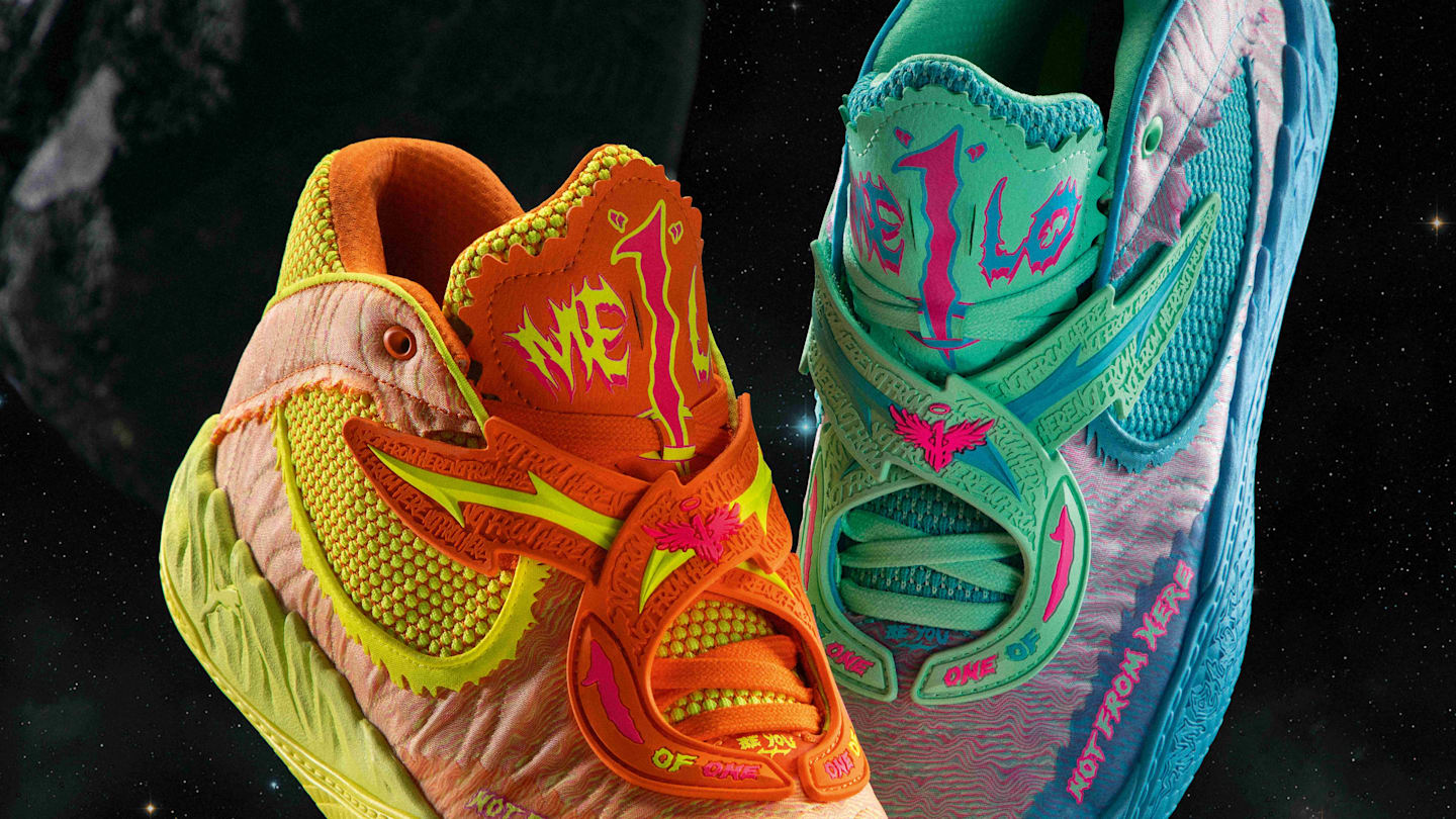 LaMelo Ball Debuts "Rick and Morty" PUMA Basketball Shoes