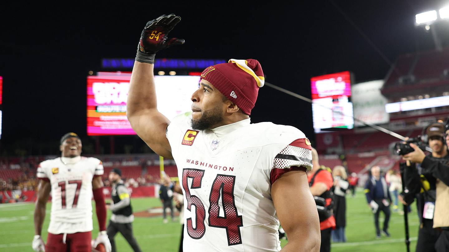 NFL Top 100 nod highlights Commanders' rise behind veteran leadership