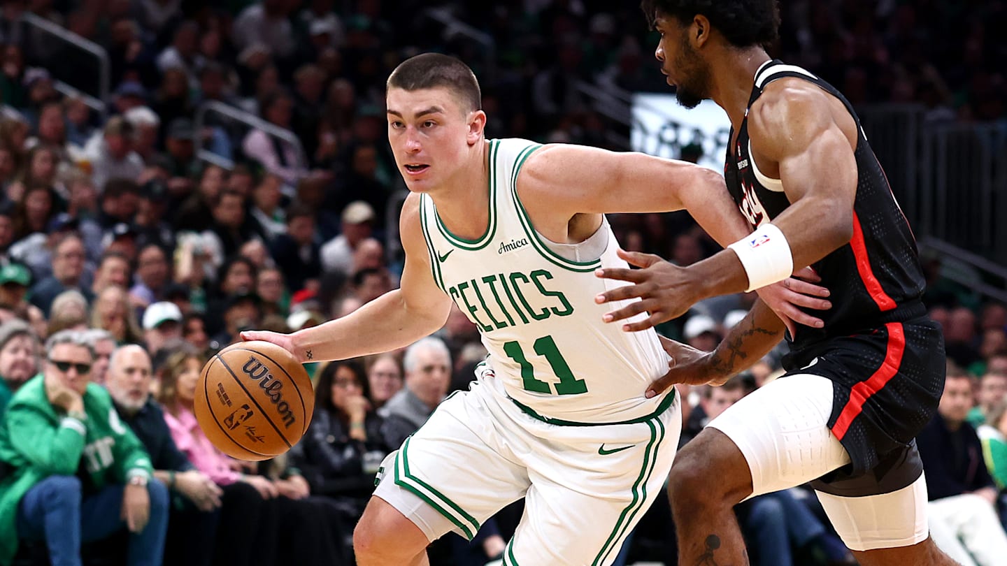 Payton Pritchard and Derrick White just made Chauncey Billups laugh