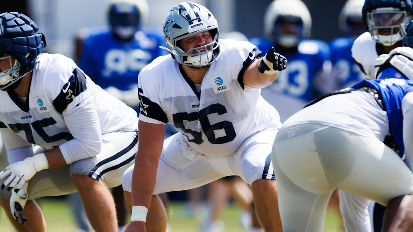New angle of Cooper Beebe manhandling a Raiders DL shows Cowboys ...