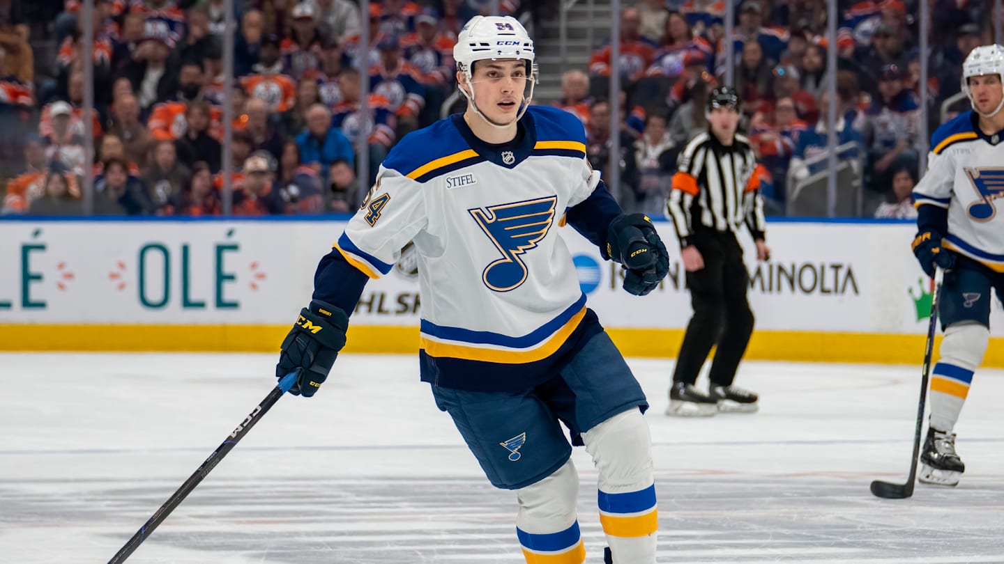 Have the Blues expectations on Dalibor Dvorsky changed?