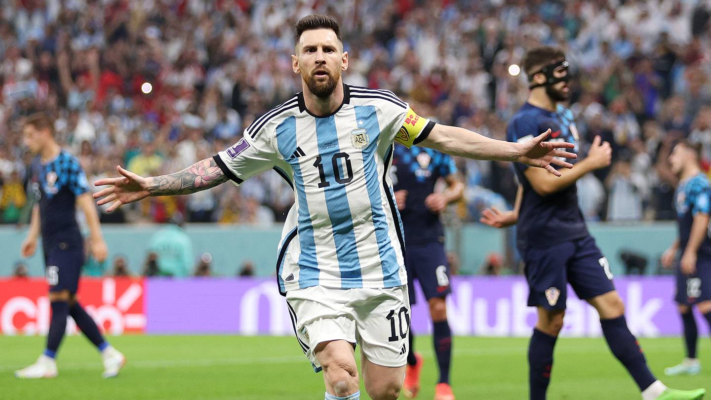 Lionel Messi becomes Argentina's record World Cup goalscorer
