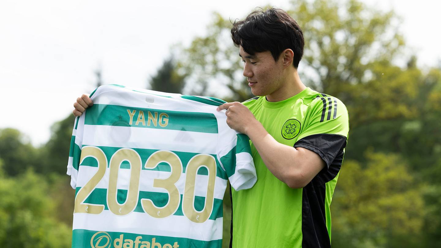 Yang extends Celtic stay until 2030 as winger reveals his 'future is here'