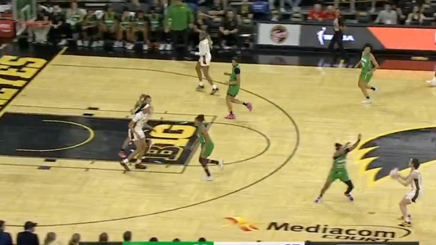 Caitlin Clark Shows Off Unlimited Range By Hitting Ridiculous Shot From ...