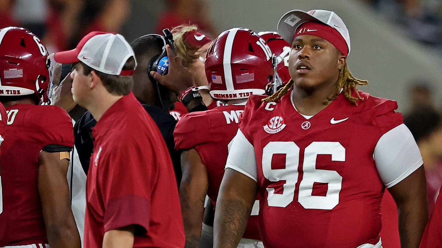 Is Tim Keenan III playing for Alabama vs. Wisconsin in Week 3? Latest ...