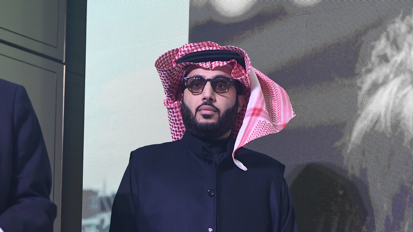 Turki Alalshikh Sits Front Row At WWE WrestleMania 41