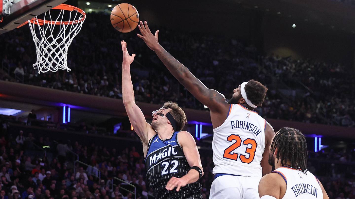 Franz Wagner's downhill drives overmatched Knicks