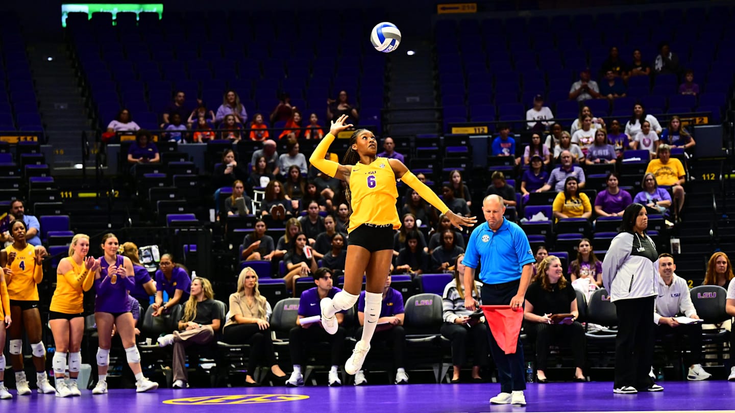The Recap: LSU Tigers Volleyball Makes History in Win Over No. 23 ...