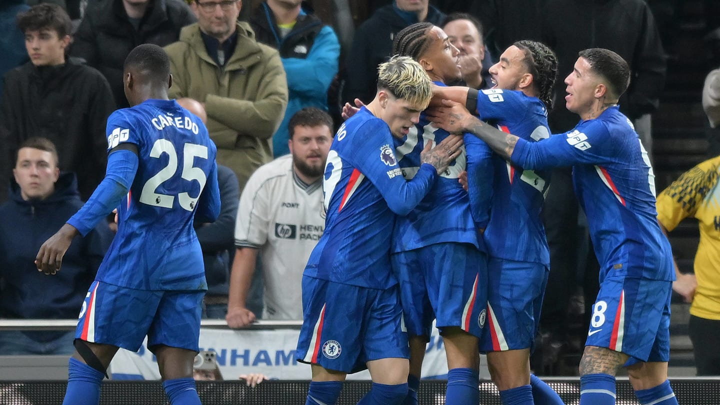 Tottenham 0-1 Chelsea: Joao Pedro strike sinks rivals to fire Blues ...