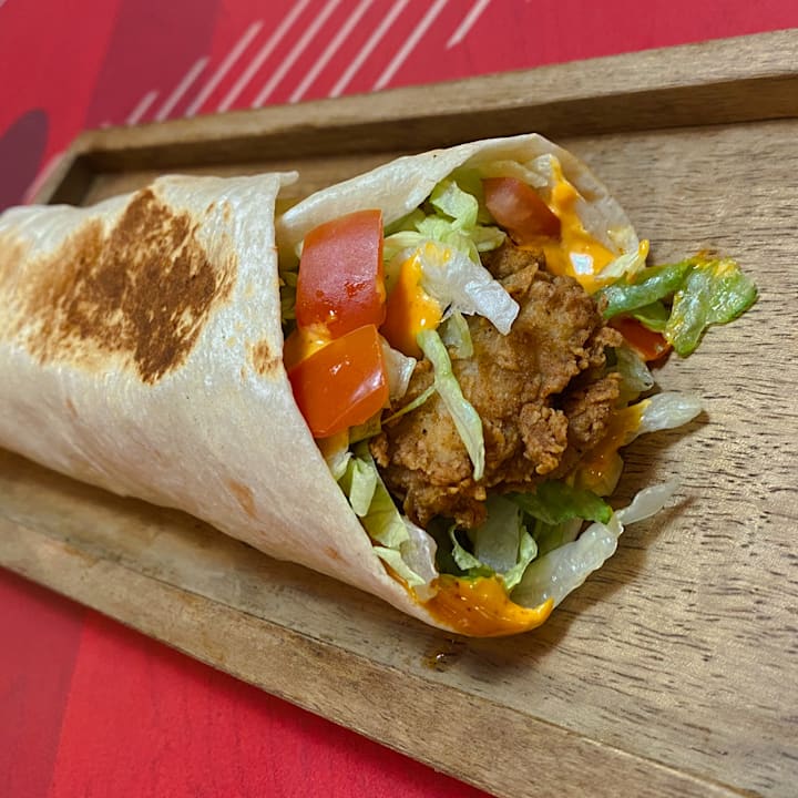 kfc crispy chicken wrap