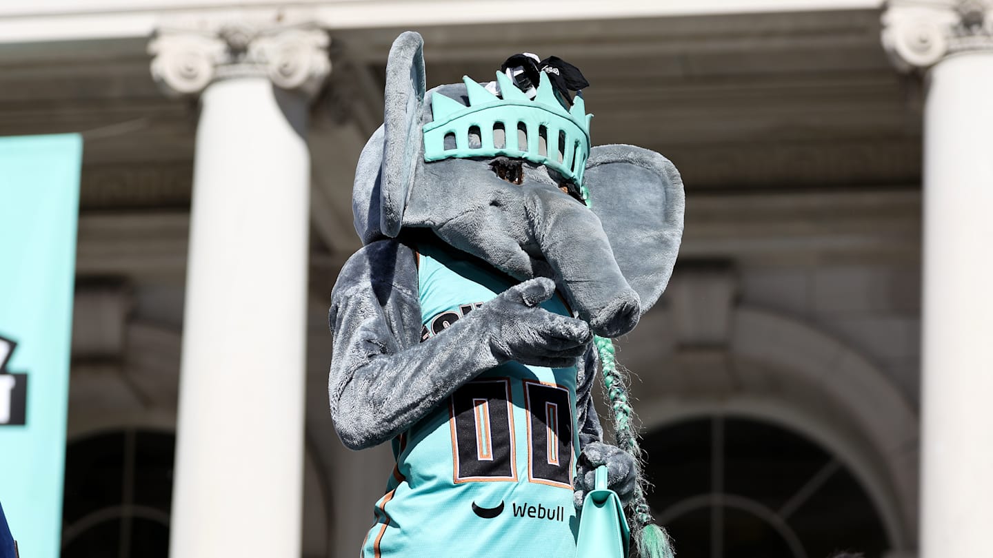 How Liberty's mascot Ellie The Elephant will make history on Thanksgiving