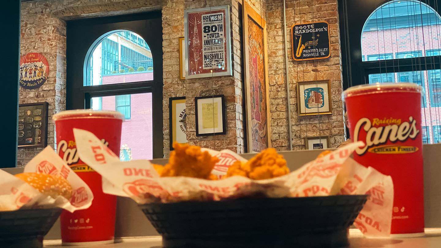 Raising Cane’s Nashville Flagship store hits the right note blending ...