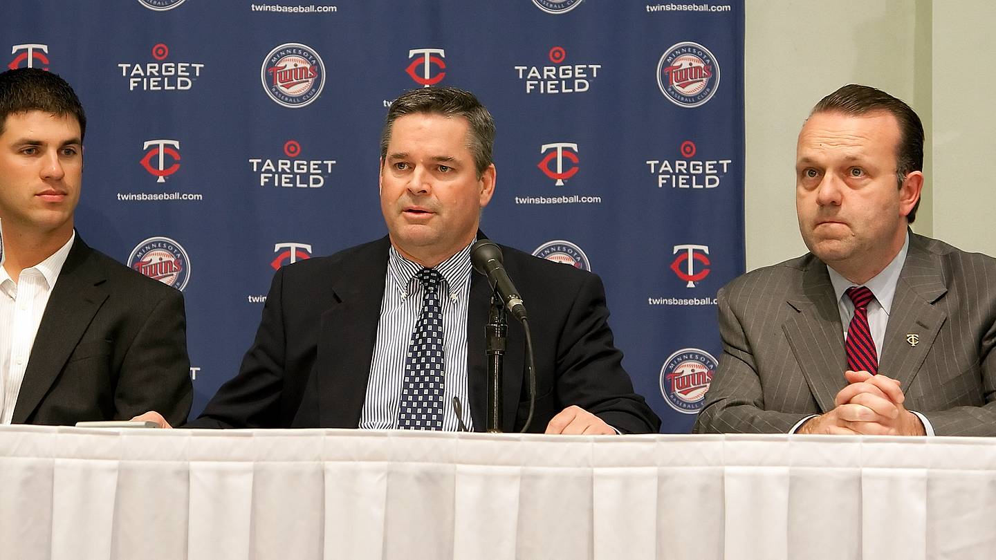 Twins president Dave St. Peter steps down, Derek Falvey promoted as ...