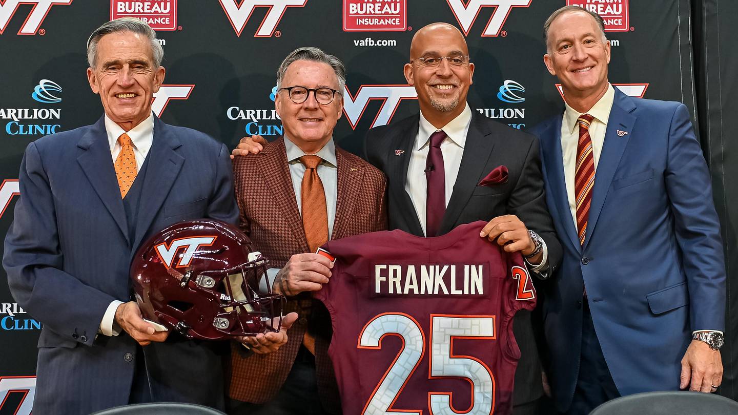 Newly announced kickoff times prove Virginia Tech is James Franklin’s ...