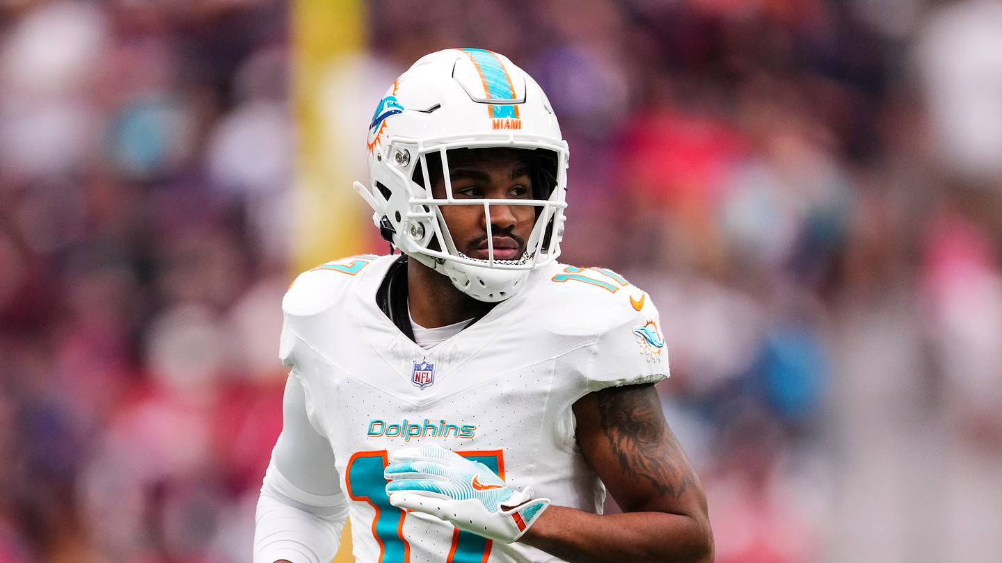 Is Jayden Waddle playing today? Latest updates for Dolphins' star WR